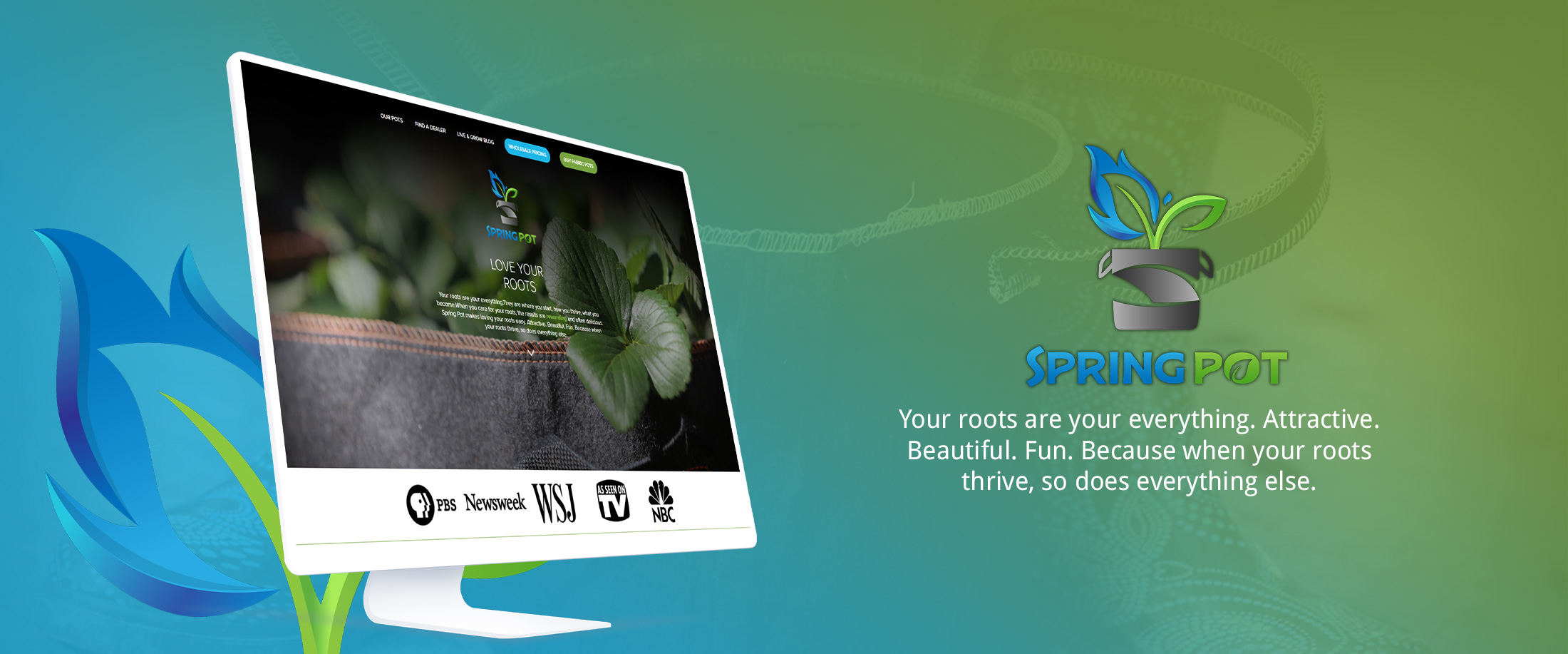 Spring Pot | SJ Innovation LLC